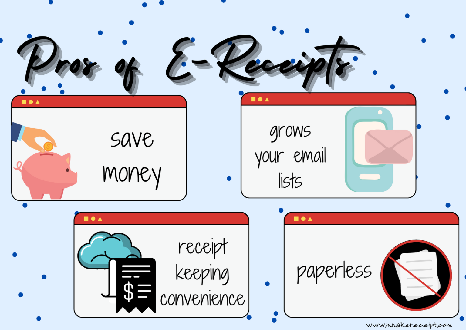 WHY DO SMALL BUSINESS OWNERS NEED TO USE E-RECEIPTS? – MakeReceipt